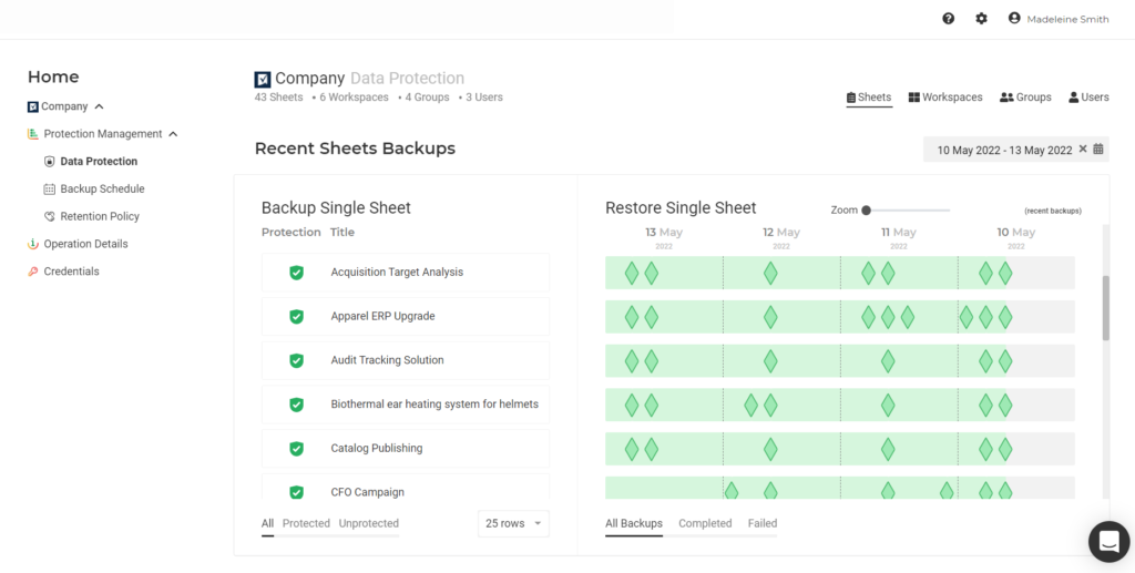 How To Do Smartsheet Backup - FluentPro Backup